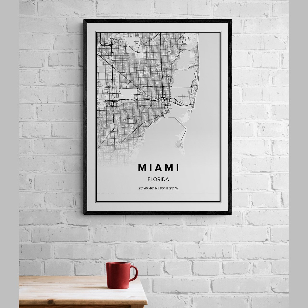 5 Custom City Maps of Any Five Locations Custom Maps Street Details for ...