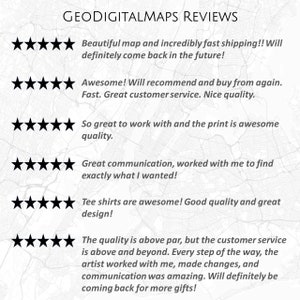 Canvas Street Map of Any City or Place in the World - Etsy