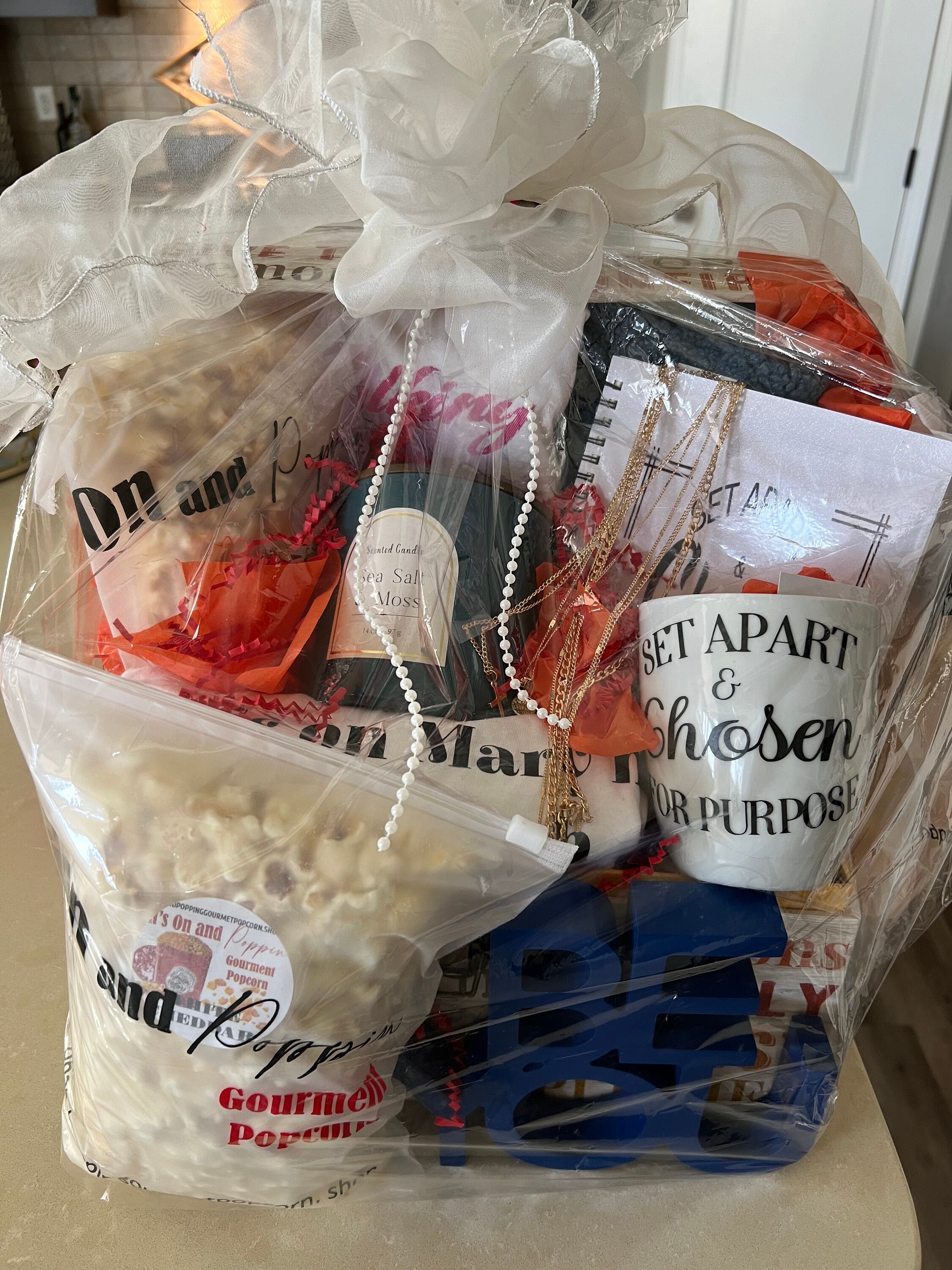 Popcorn Gift Baskets - Etsy