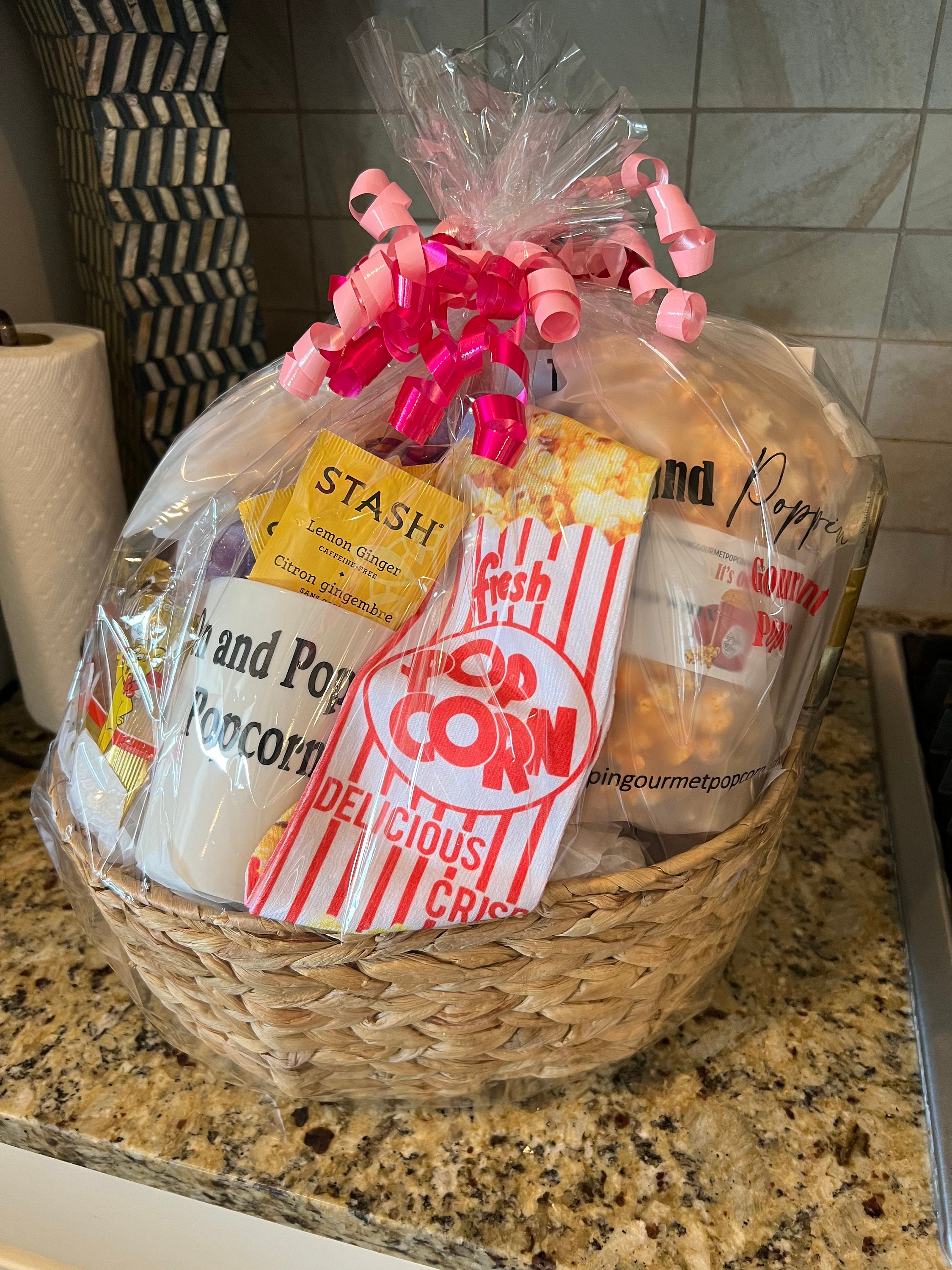 Popcorn Gift Baskets - Etsy