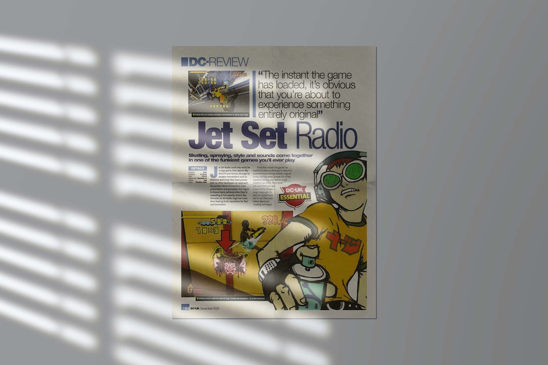 Y2K Video Game Poster - Etsy