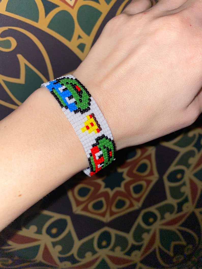 Ninja Turtles Handmade Miyuki Bracelet - Etsy