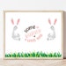 Some Bunny Loves You Handprint Art, Easter Footprint Art, Valentine ...