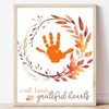 Cutest Little Pumpkin Fall Craft Handprint Footprint Art Craft for ...