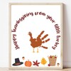 Thanksgiving Handprint, Fall Handprint Art, Thanksgiving Card From Kids ...