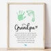 Daddy Handprint Poem, Father's Day Handprint Art, Valentines Handprint ...