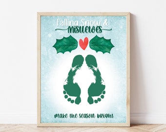 Christmas Handprint Crafts Bundle Toddler Christmas Craft - Etsy