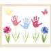 Christian Valentines Day Handprint Art, Preschool Bible Activity, Bible ...