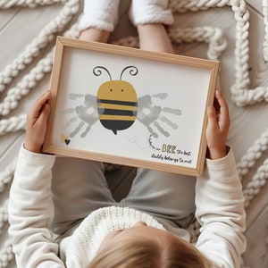 Daddy Handprint Art, Father's Day Handprint Art, Valentines Handprint ...