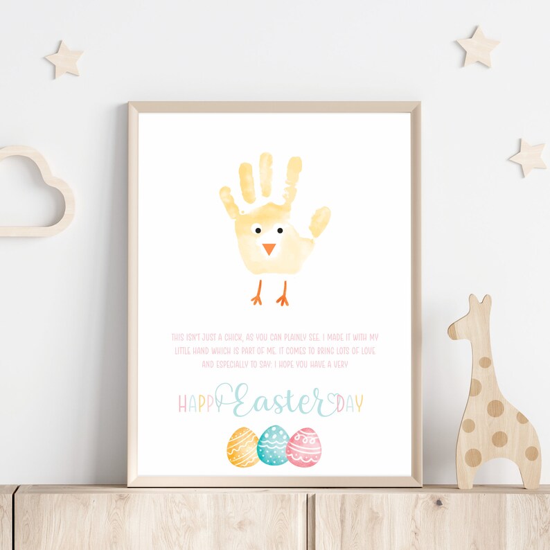Easter Handprint Art, Easter Footprint Art, Easter Handprint Craft ...