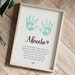 Abuelo Handprint Poem, Father's Day Handprint Art, Valentines Handprint ...