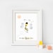 First Bee Day, Baby Footprint, Toddler Footprint, First Birthday ...