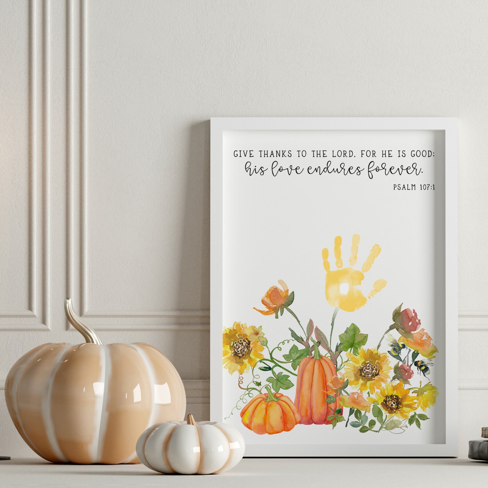 Preschool Bible Craft, Thanksgiving Handprint, Christian Homeschool ...
