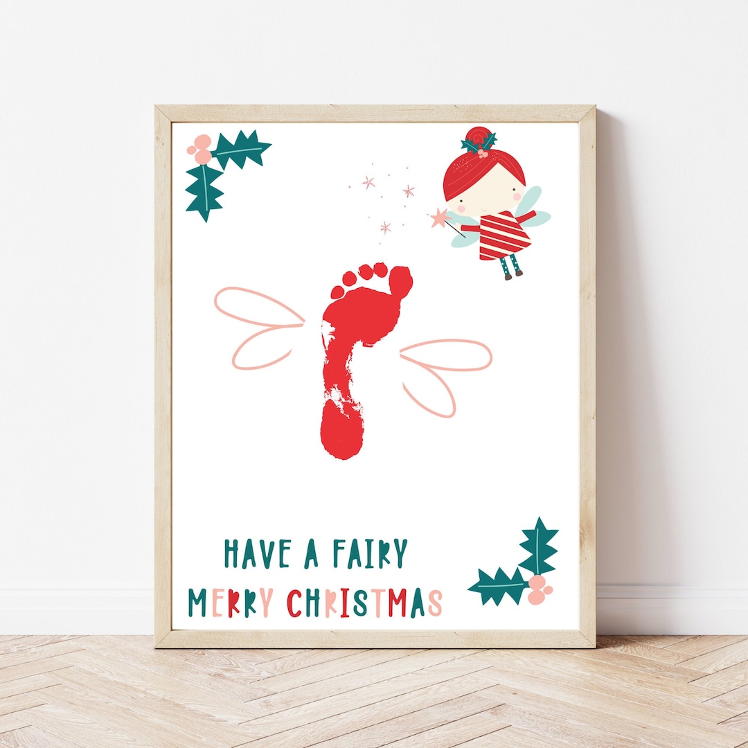 Christmas Handprint Art, Handprint Craft for Babies Toddlers Kids, My ...