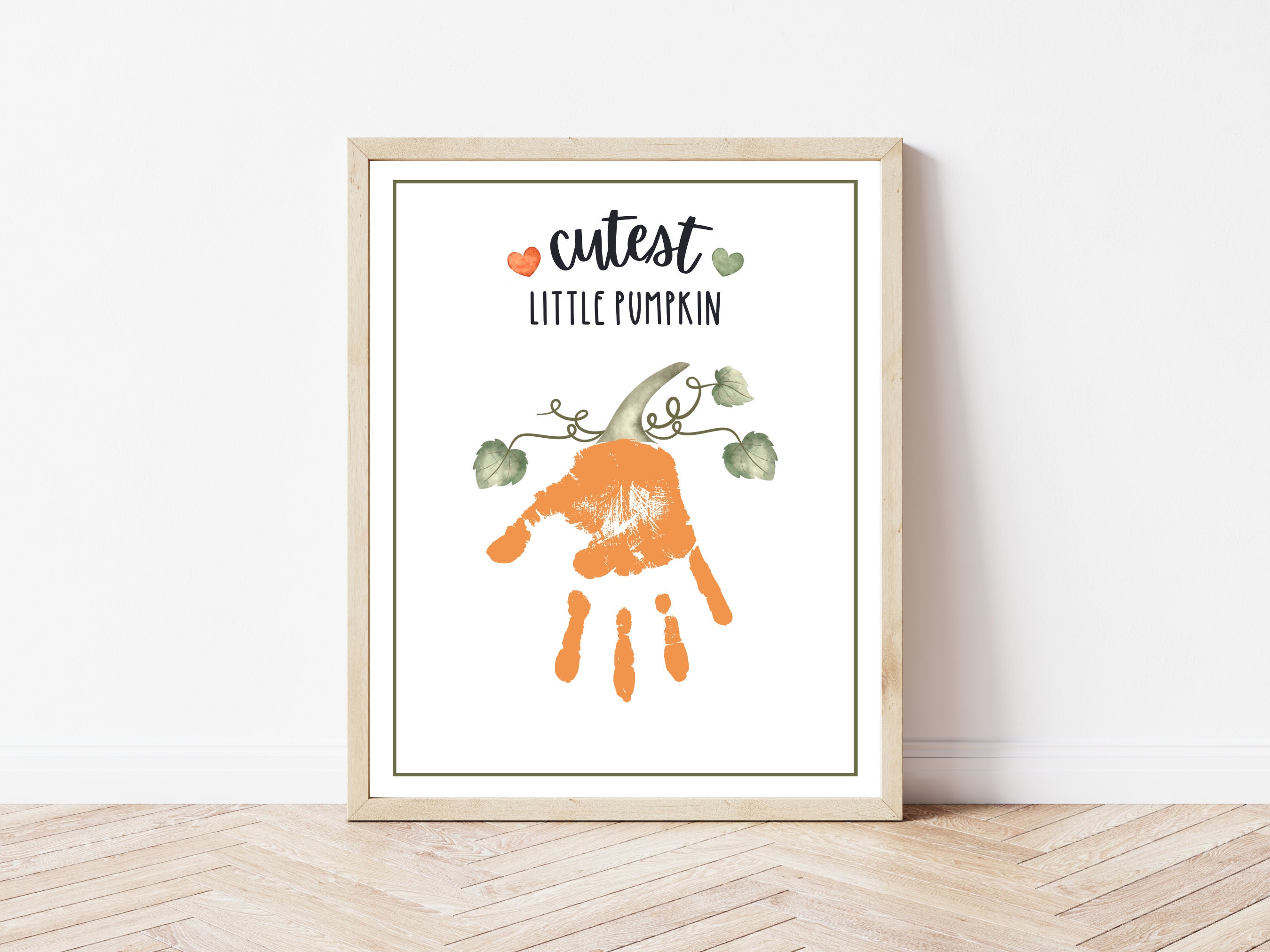 Kids Handprint Art, Footprint Art, Fall Handprint, Cutest Little ...