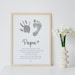 Papa Handprint Poem, Father's Day Handprint Art, Valentines Handprint ...