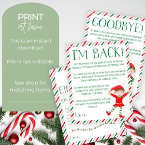 Elf Arrival Letter, Christmas Elf Welcome Letter, Elf Arrival Letter ...