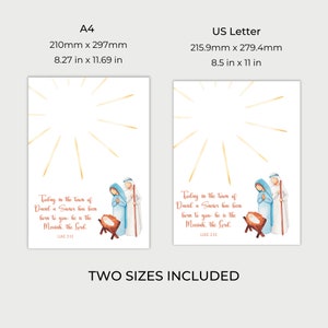 Nativity Scene Christmas Handprint, Christian Christmas Craft for ...