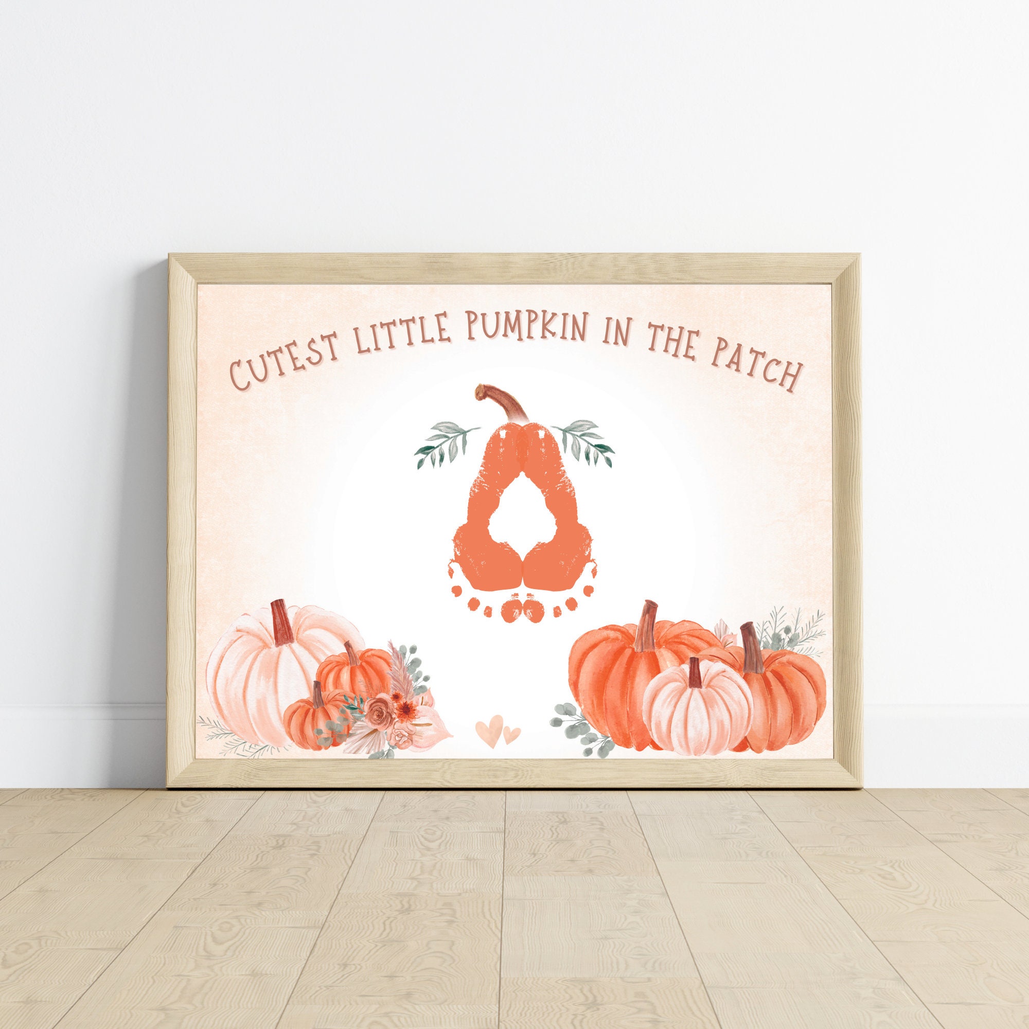 Fall Handprint Craft Halloween Handprint Art Handprint - Etsy