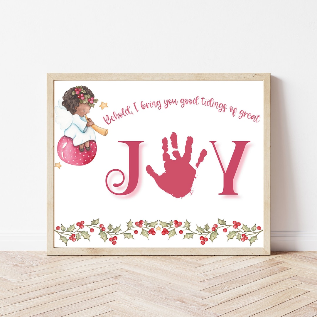 Christmas Handprint Art, Preschool Bible Activity, Christmas Handprint ...