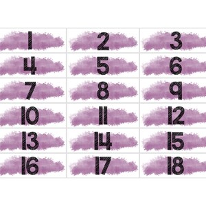 Classroom Calendar Number Cards Includes Days of the Week, Months, Year ...