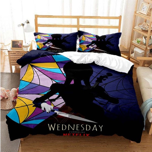 Wednesday Addams Bed Set - Etsy