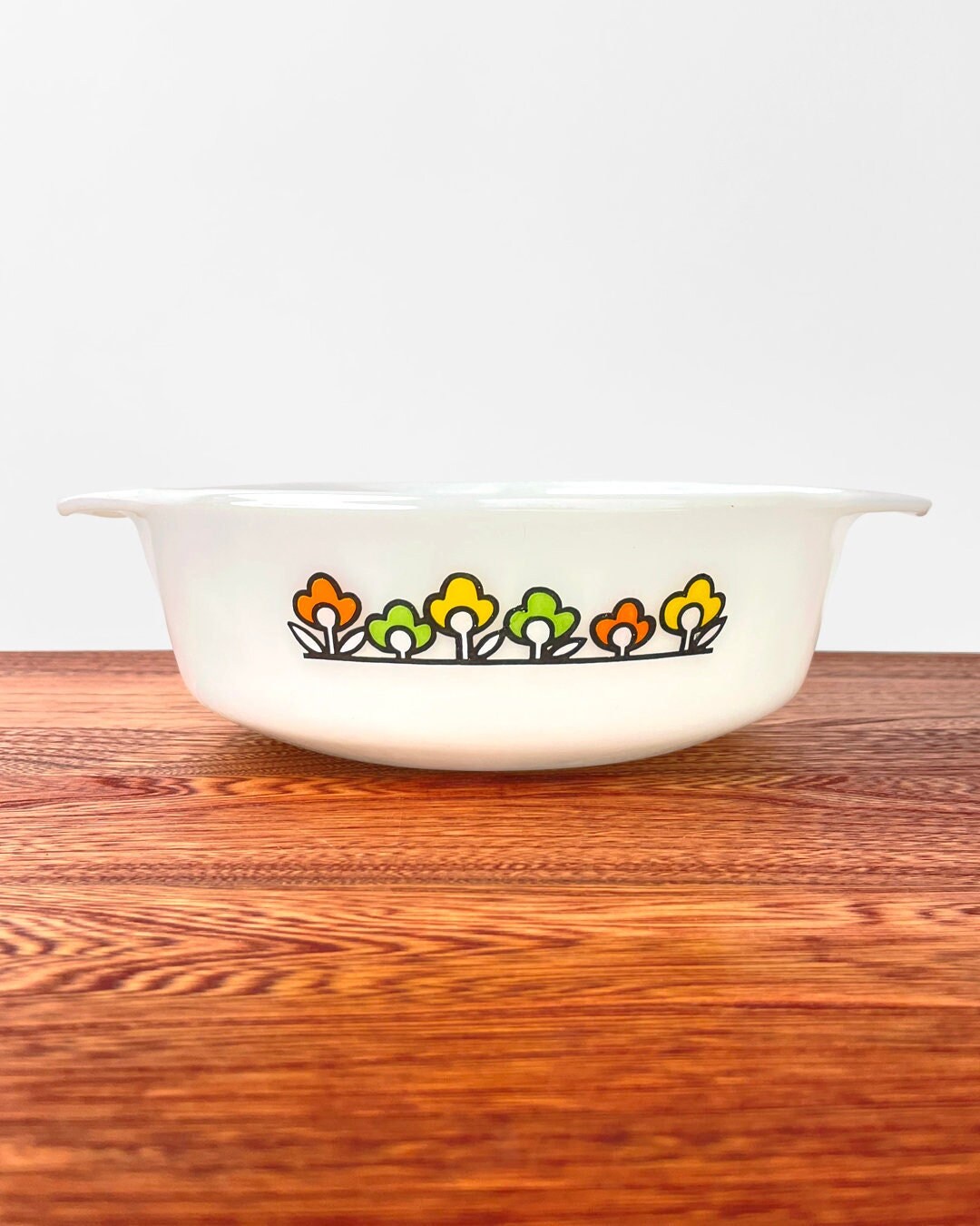 Vintage Anchor Hocking Fire King Summerfield Pattern Casserole Dish. 1. ...