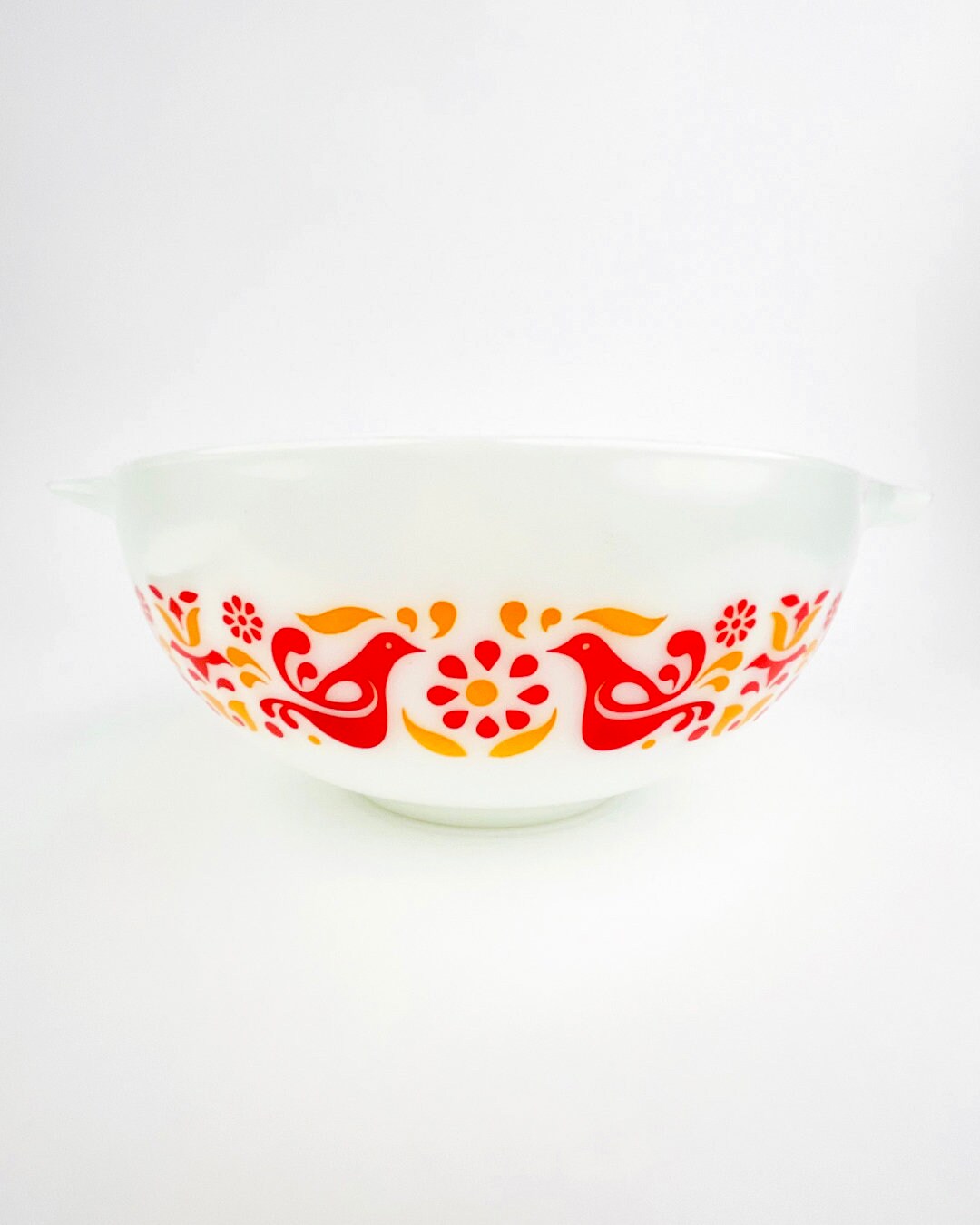 Vintage Pyrex Friendship Bird Pattern, Cinderella 443 Nesting Bowl - Etsy