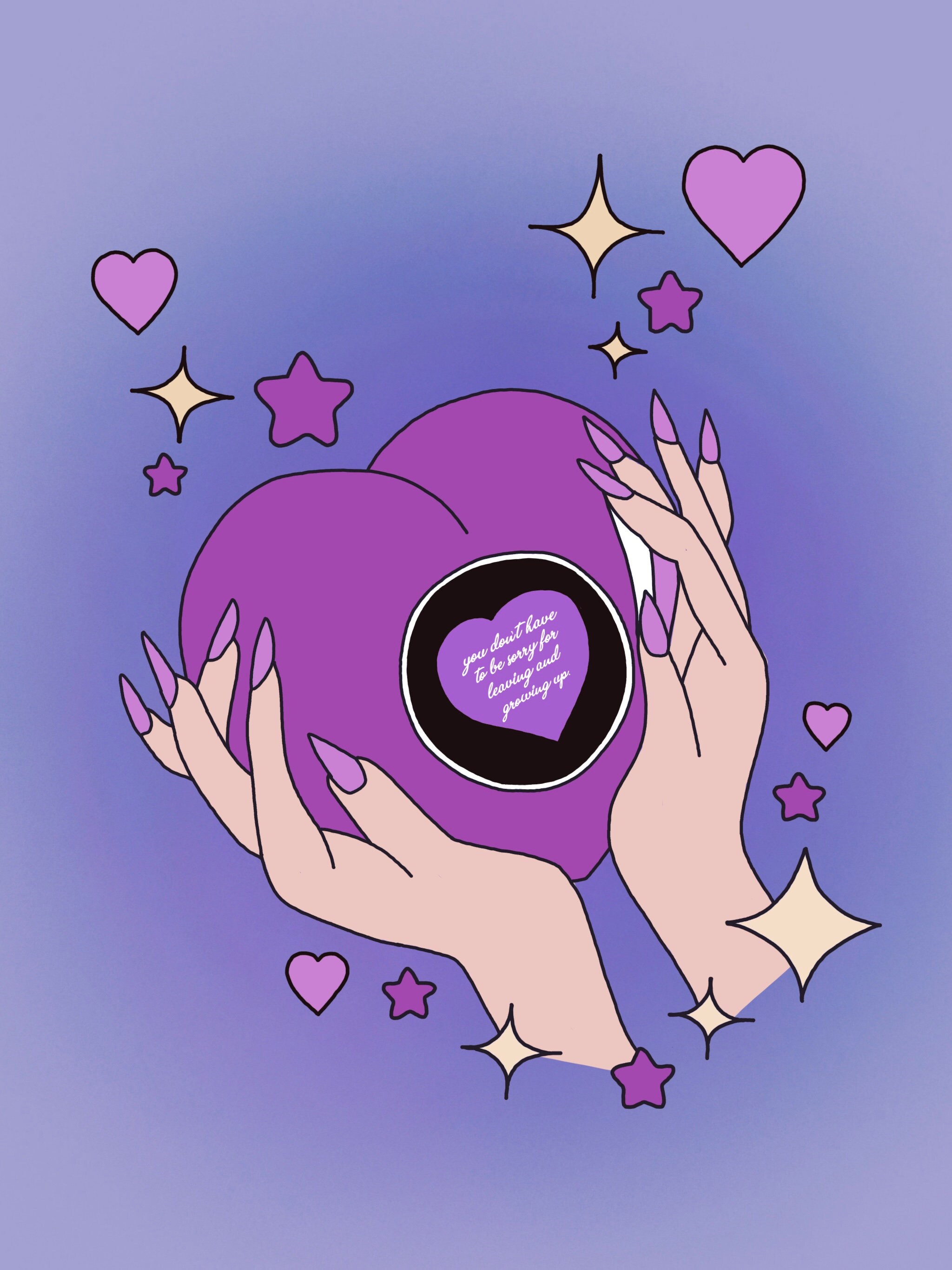 Heart 8balls - the Mantra Collection - Etsy