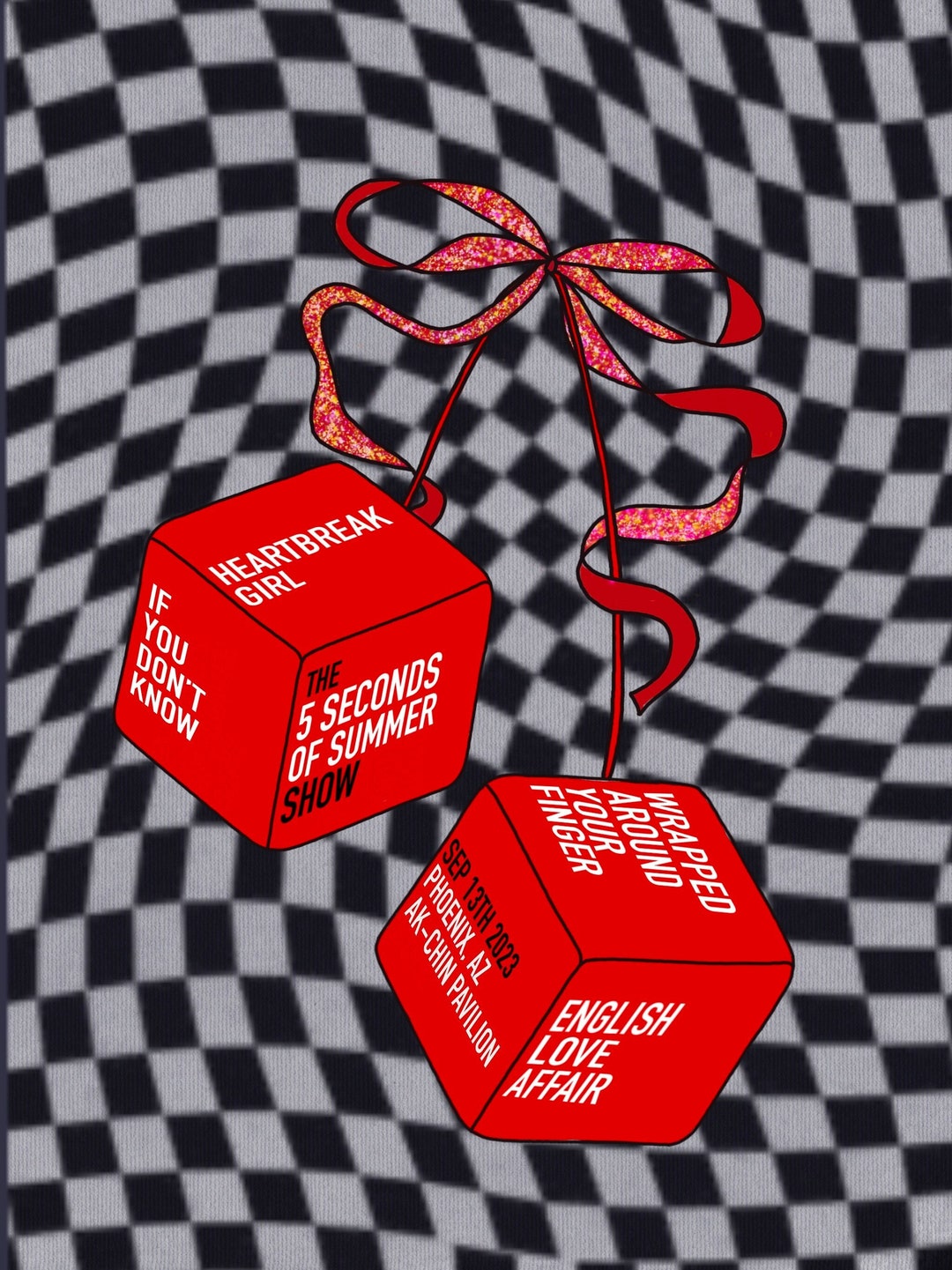 5sos Dice Posters - Etsy