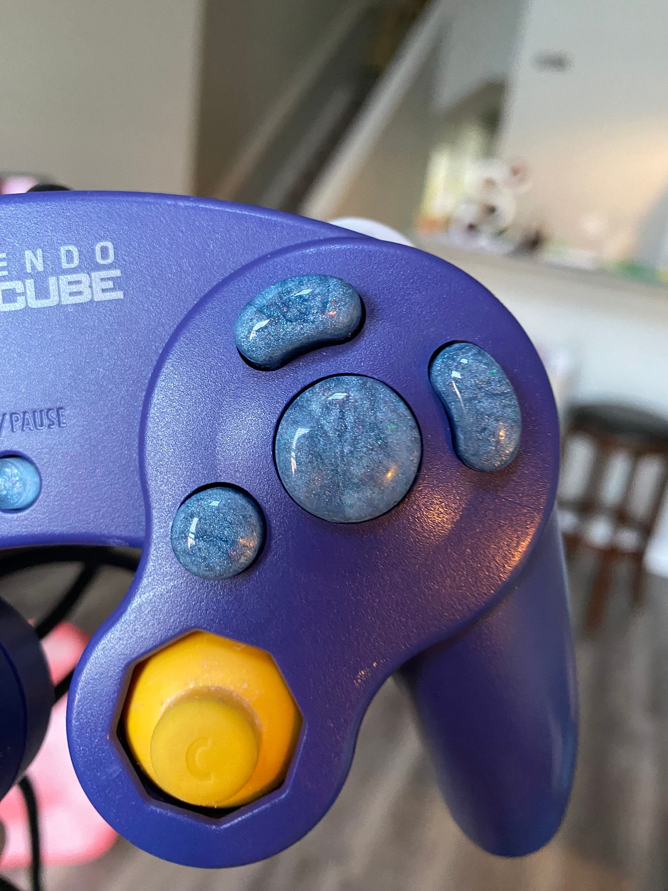 Bald Starry Swirl Gamecube Controller Buttons - Etsy