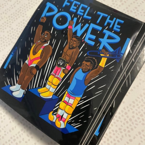 Wwe Vinyl Stickers - Etsy