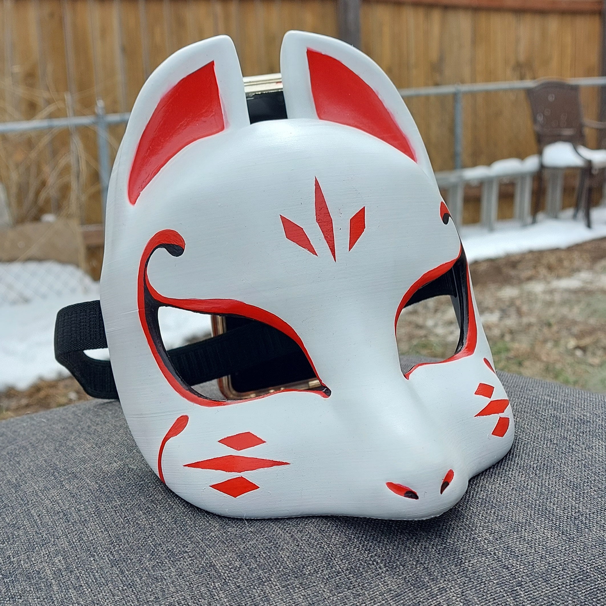 3D Print Persona 5 Yusuke Fox Mask Life-sized Cosplay/display - Etsy