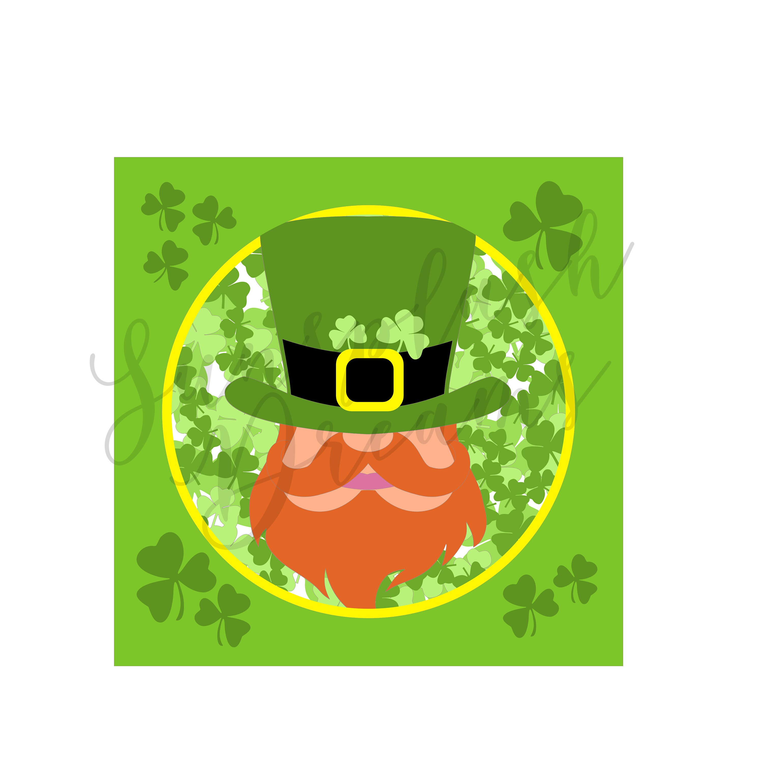 Leprechaun Shadow Box SVG | Lucky Leprechaun | St. Patrick's Day | Luck ...