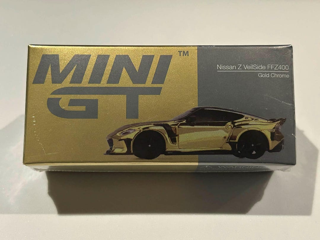 Mini GT 1/64 2024 Nissan Z400 Veilside FFZ400, gold chrome - Etsy Portugal