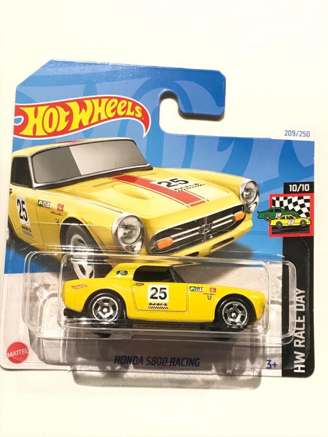 Hot Wheels Honda S800 Racing 209/250 Small Card - Etsy
