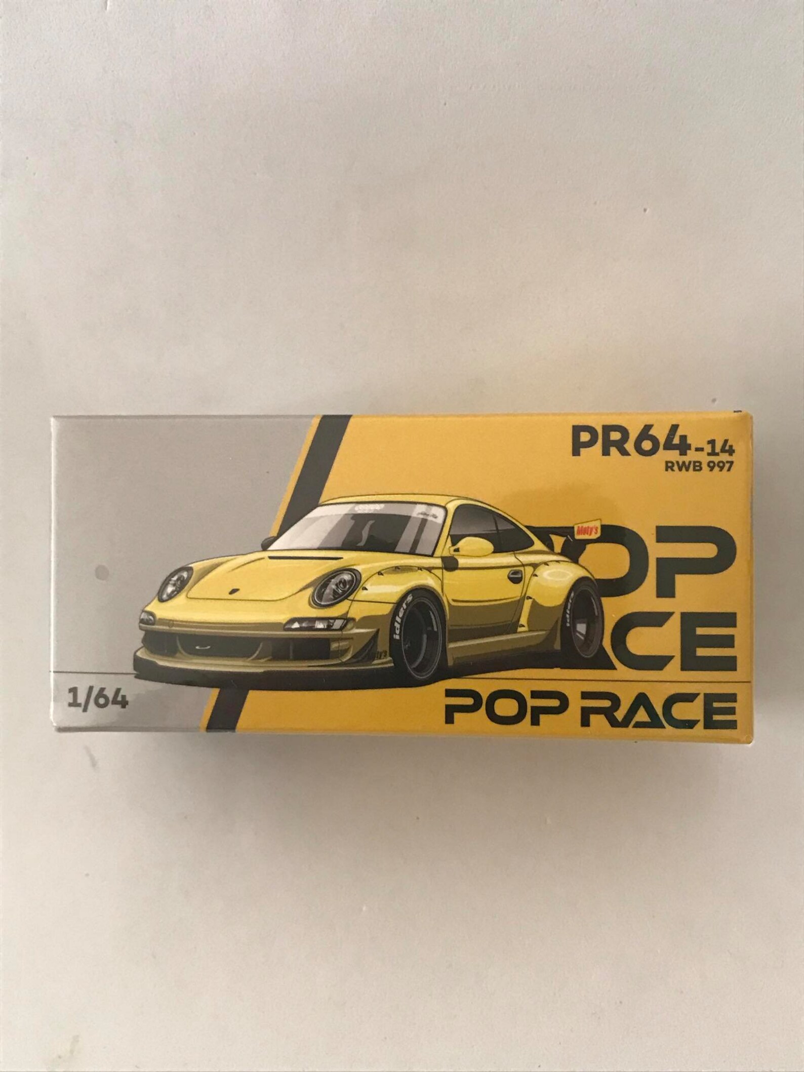 Pop Race Limited 1/64 Porsche RWB 997, Yellow - Etsy