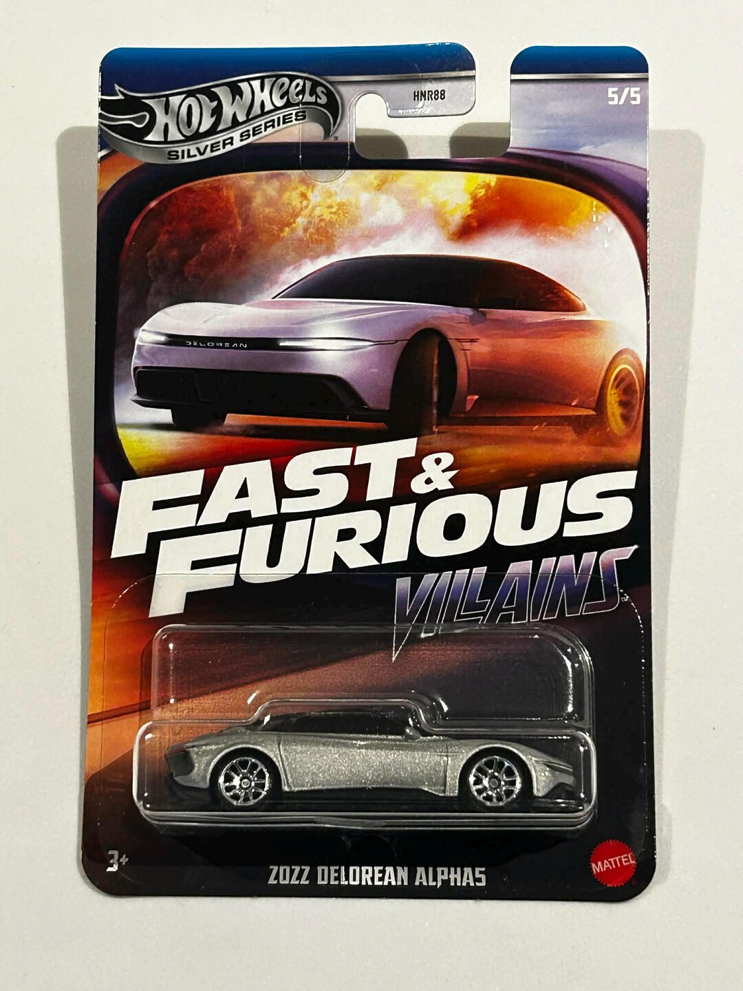 Hot Wheels HW 1/64 Fast and Furious F&F 2022 Delorean Alphas - Etsy
