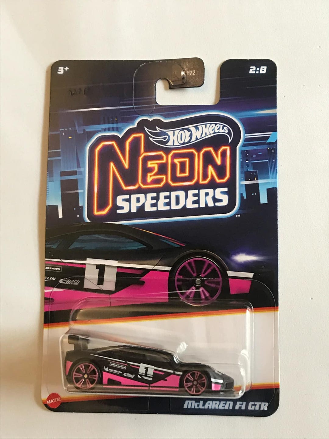 Hot Wheels HW Mclaren F1 GTR Neon Speeders - Etsy