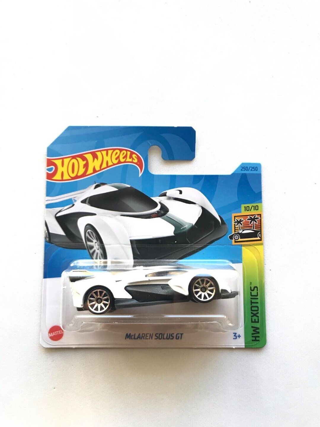 Hot Wheels Mclaren Solus GT 250/250 Small Card - Etsy