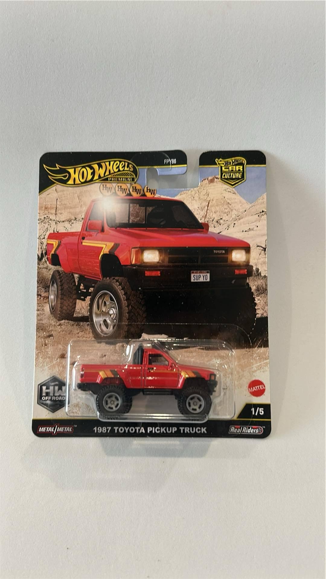 Hot Wheels HW 1/64 1987 Toyota Pick-up Truck - Etsy