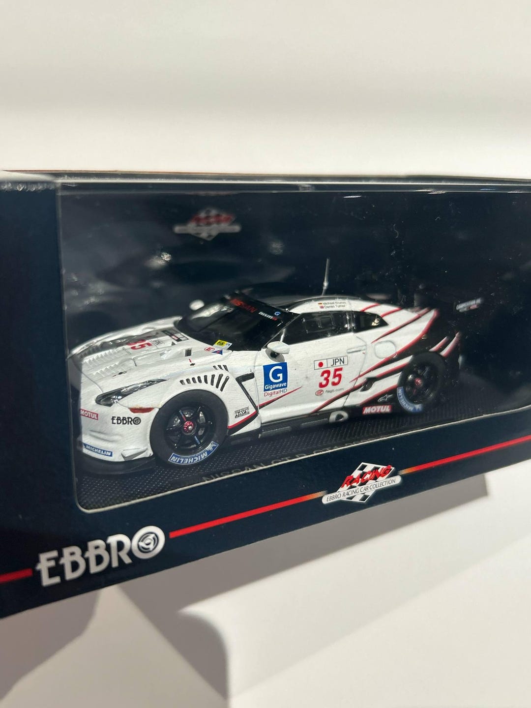 2009 Nissan Skyline GT-R GT1 Silverstone #35 Touring Car SP Ebbro 1:43 ...