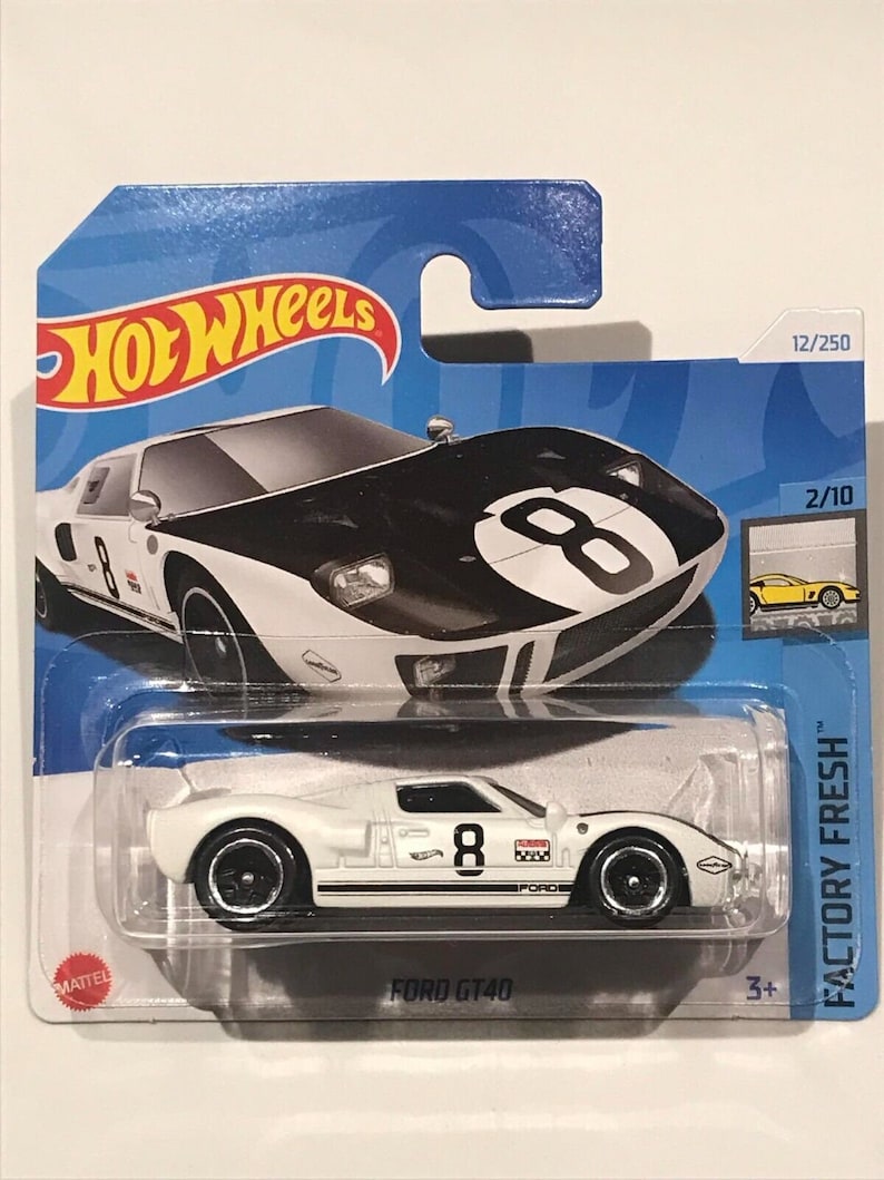 Hot Wheels HW Ford GT40 12/250 Small Card - Etsy