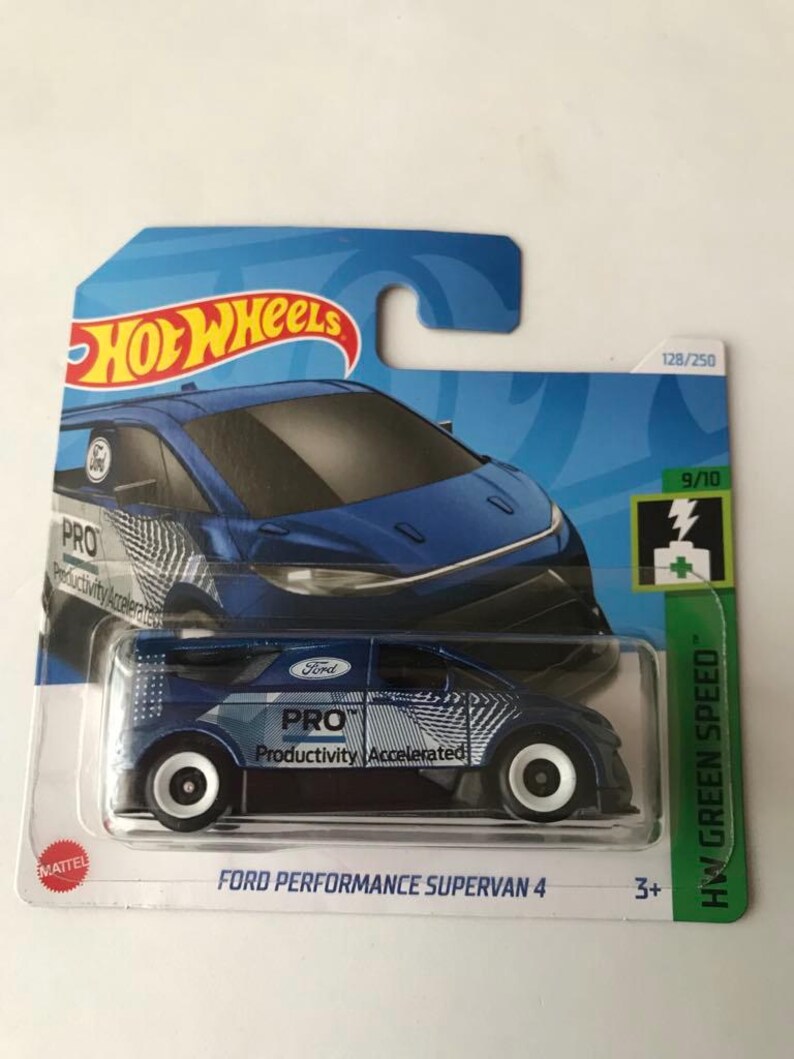 Hot Wheels Ford Performance Supervan 4 128/250 Small Card - Etsy