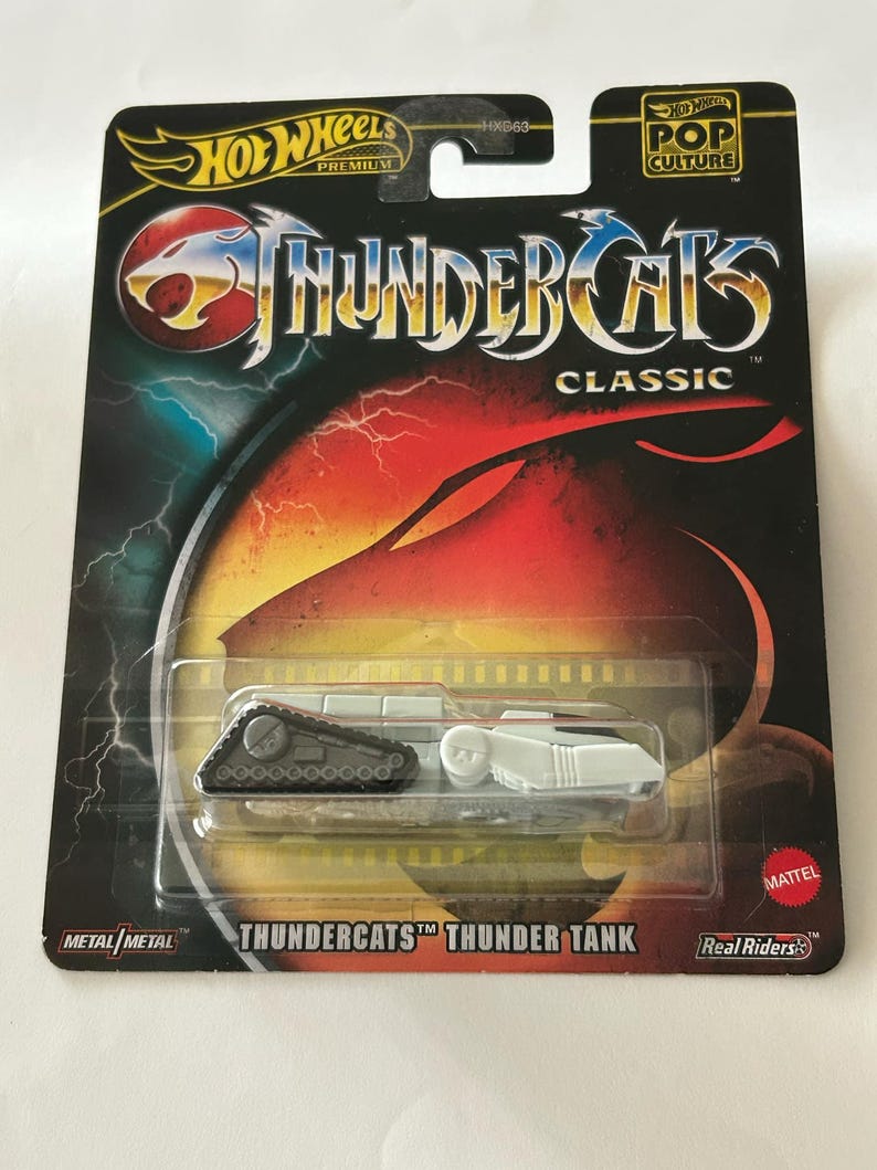 Hot Wheels HW 1/64 Thundercats Thunder Tank - Etsy