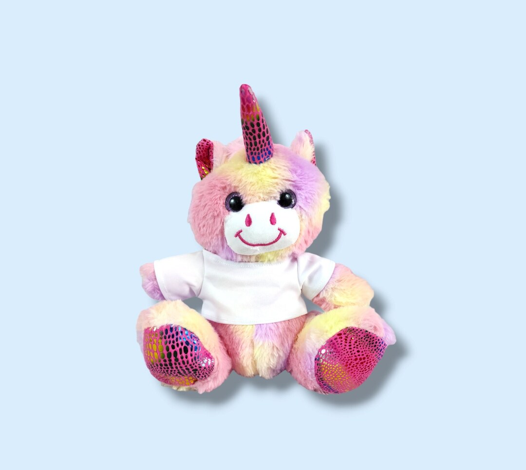 1,5, 10pc 100% Polyester Tees, Stuffed Animal Sublimation Shirt Blanks ...