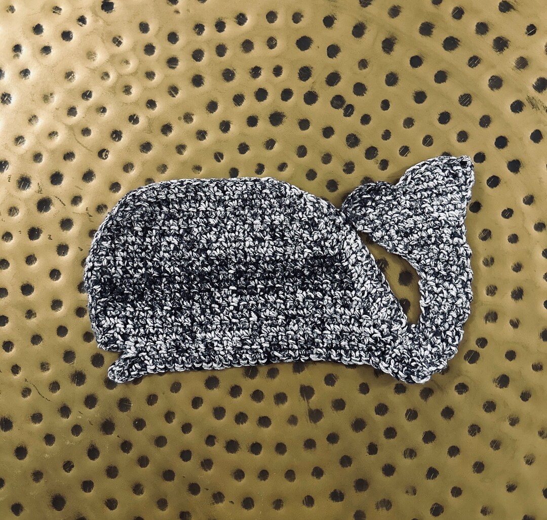 Whale (choose Design 1 or 2) Dish or Wash Cloth - Etsy