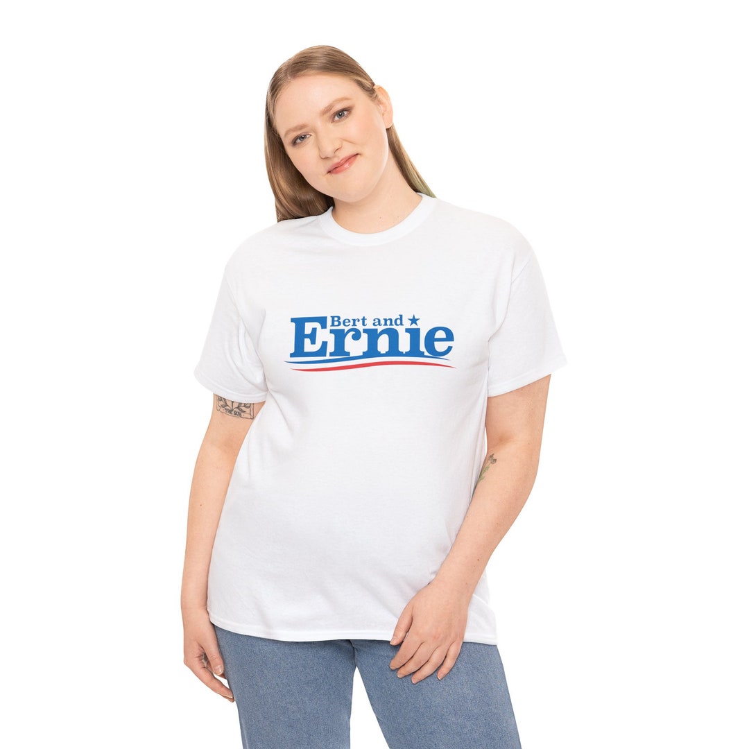 Bert & Ernie Sesame Street Bernie Sanders Political Funny Joke ...