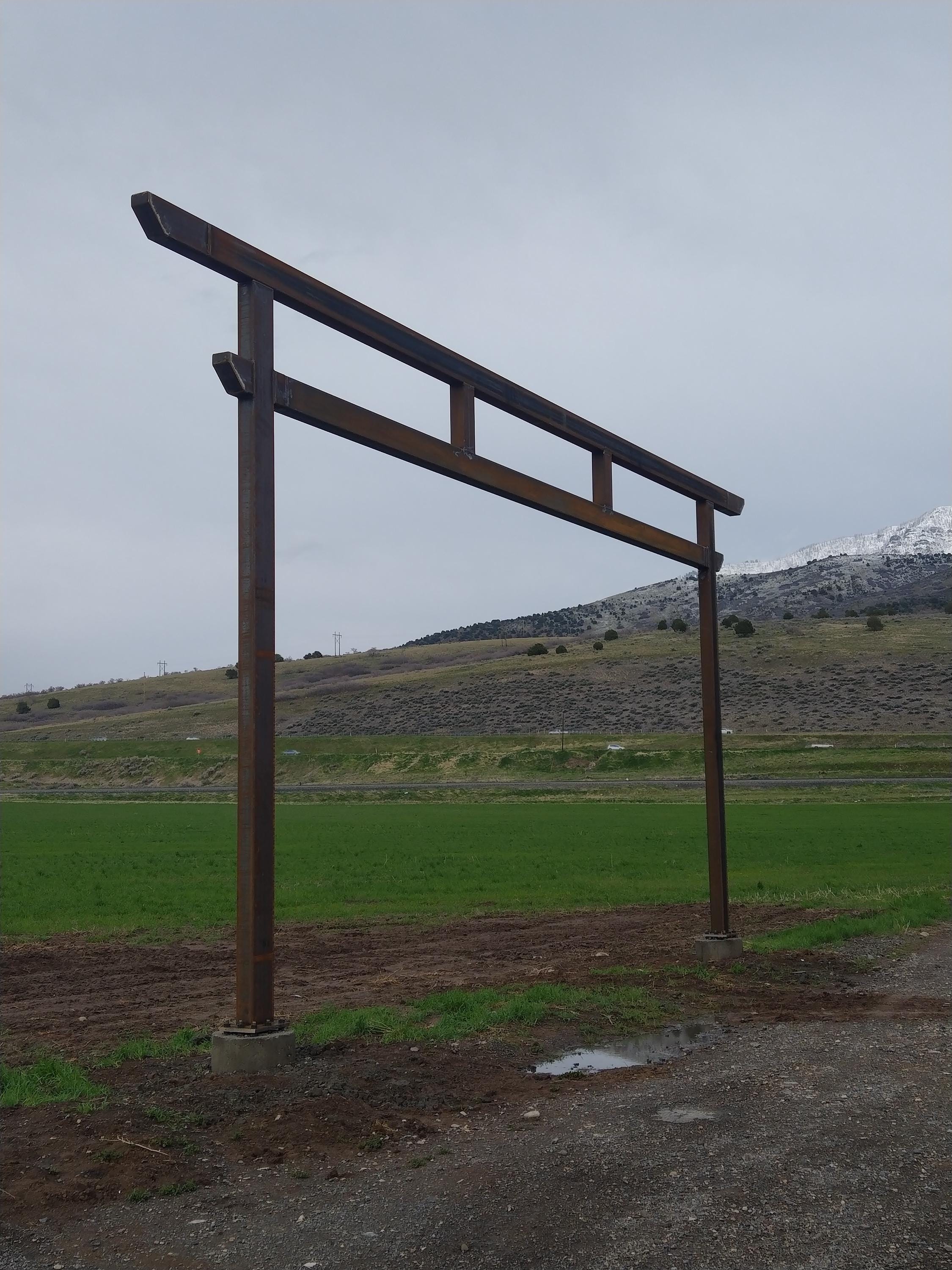 Custom Steel Ranch Arch - Etsy