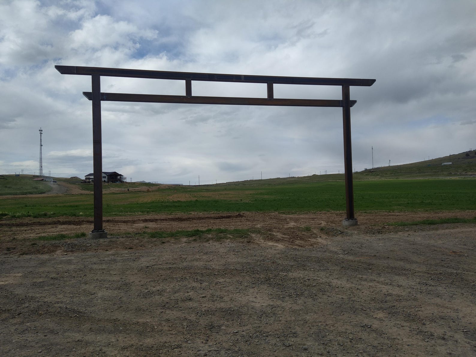 Custom Steel Ranch Arch - Etsy